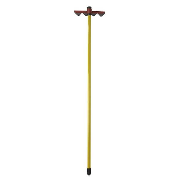 Nupla 60 in. Classic Fire Rake with Fiberglass Handle 69-214