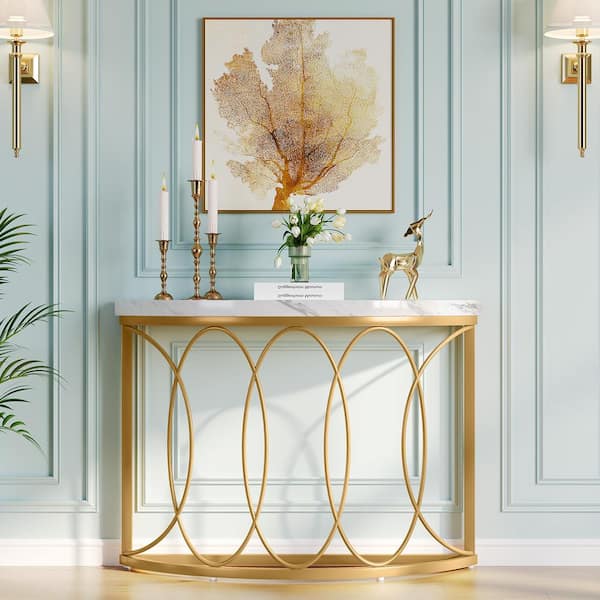 Half-Moon - Console Tables - The Home Depot
