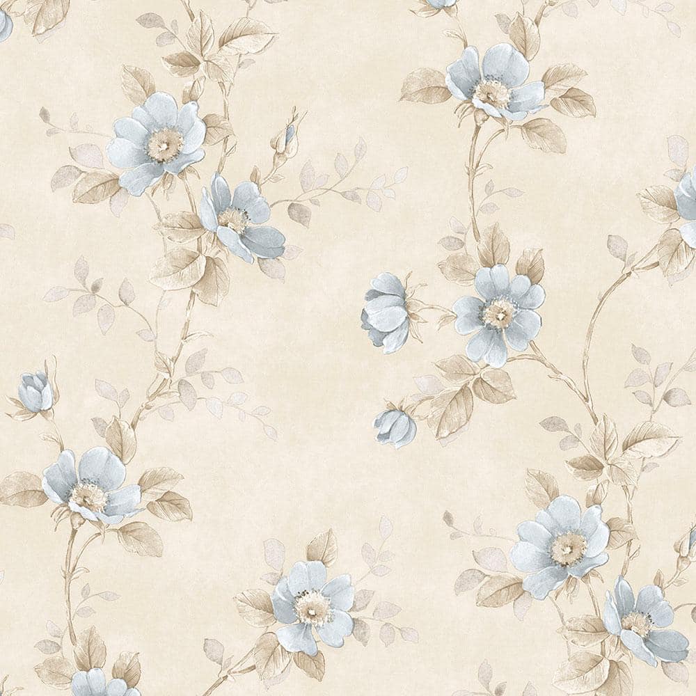Norwall Poppy Vinyl Roll Wallpaper (Covers 56 sq. ft.) RG35732 - The ...