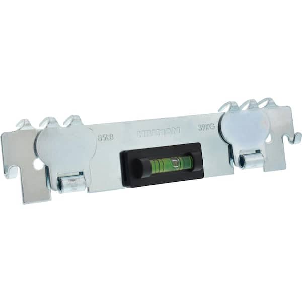 High & Mighty 6 in. French Cleat Tool Free Picture Hanger (85 lb.-Pack ...