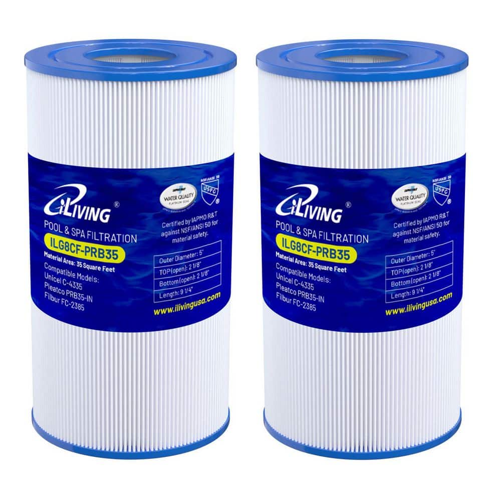 iLIVING ILG8CF-PRB35 Pool and Spa Replacement Filter Cartridge ...