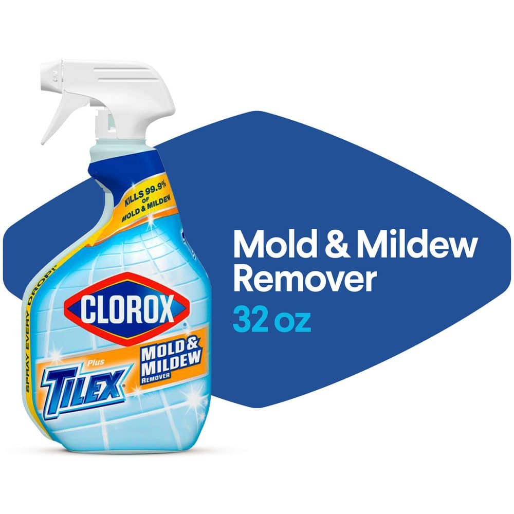 Clorox Plus Tilex 32 oz. Mold and Mildew Remover and Stain Cleaner with ...