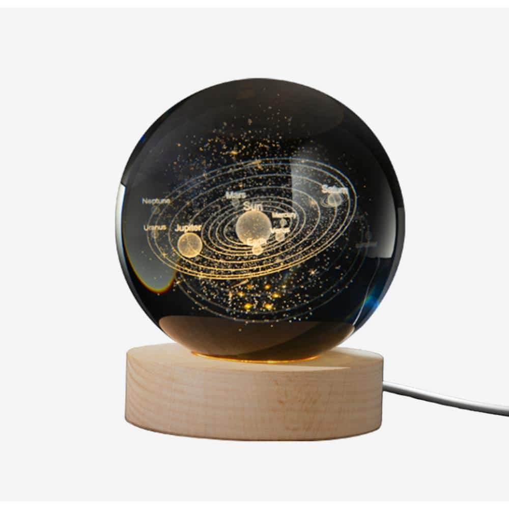 Tzumi Aura LED Solar System Night Light 9425HD - The Home Depot