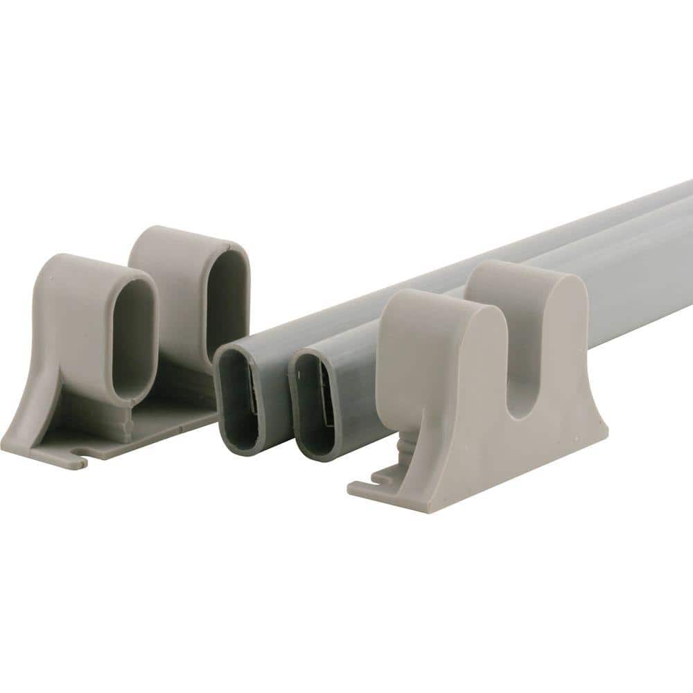 Prime-Line Aluminum Swinging Screen Door Push Bar K 5166 - The Home Depot