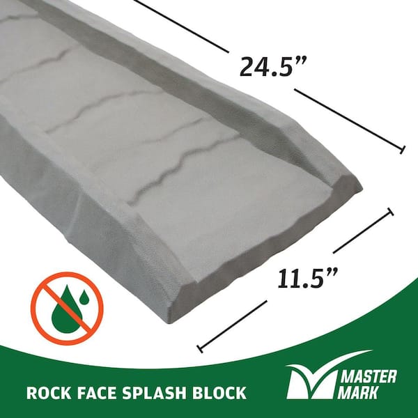 Concrete Splash Block Sizes Splash Blocks