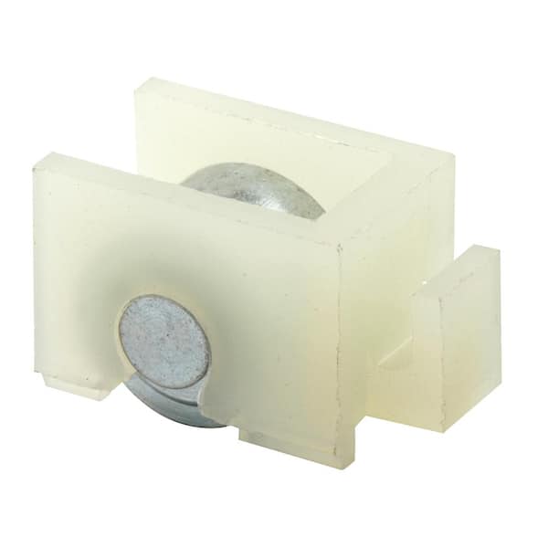 Prime-Line 3/8 in. Flat Edged Steel Sliding Window Roller Assembly ...