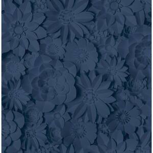 Fine Decor Gabriela Blue Floral Non-Pasted Wallpaper Sample FD43610SAM ...