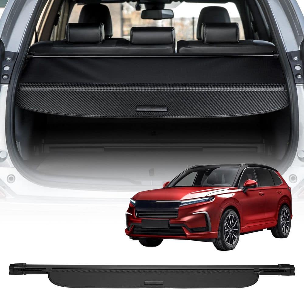 VEVOR Retractable Cargo Cover, Upgraded Carbon Fiber Texture Trunk ...
