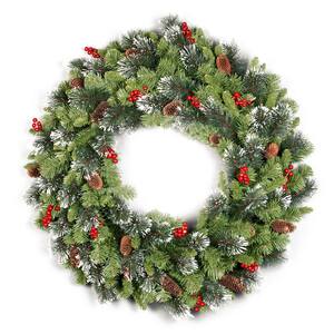 36 - 48 - Christmas Wreaths - Christmas Greenery - The Home Depot