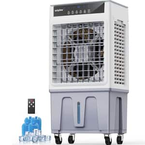 Edendirect 3450CFM 3-Speed Indoor/Outdoor Portable Evaporative Cooler ...