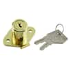 First Watch Security Polished Brass Cabinet and Drawer Lock 1356 - The ...