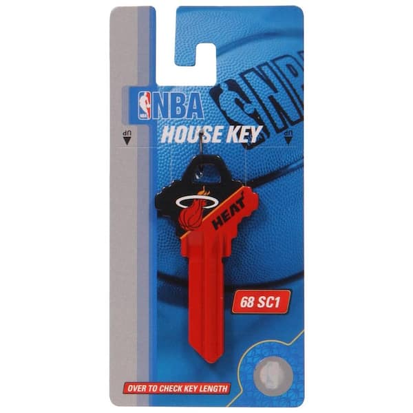 Hillman #68 NBA Blank -Miami Heat Key Blank 94098 - The Home Depot