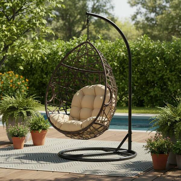 CHRISTOPHER KNIGHT HOME Stefanie Stefanie Black Wicker Outdoor Patio ...
