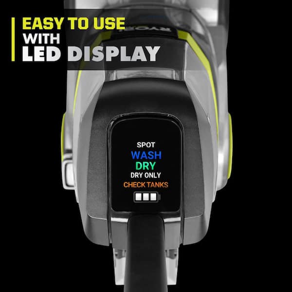 RYOBI ONE+ HP 18V Cordless SWIFTClean Rug and Carpet Cleaner Machine ...