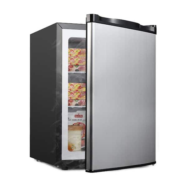 matrix decor 2.1 cu. ft. Upright Freezer with Reversible Door Hinge and ...