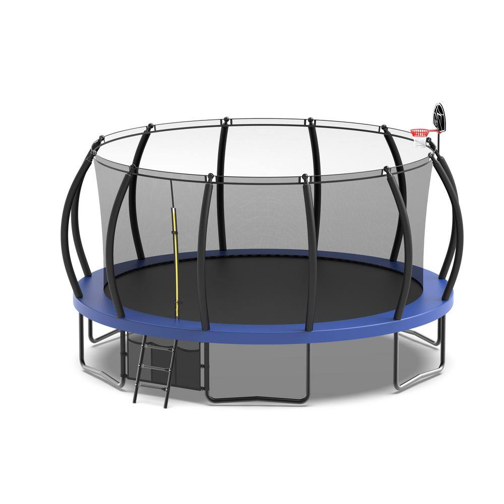 TIRAMISUBEST T-Adventurer 15 ft. Trampoline for Kids with Safety ...