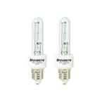 Bulbrite KX-2000 60-Watt T3 Krypton/Xenon Light Bulb with Mini-Candelabra Screw (E11) Base ...