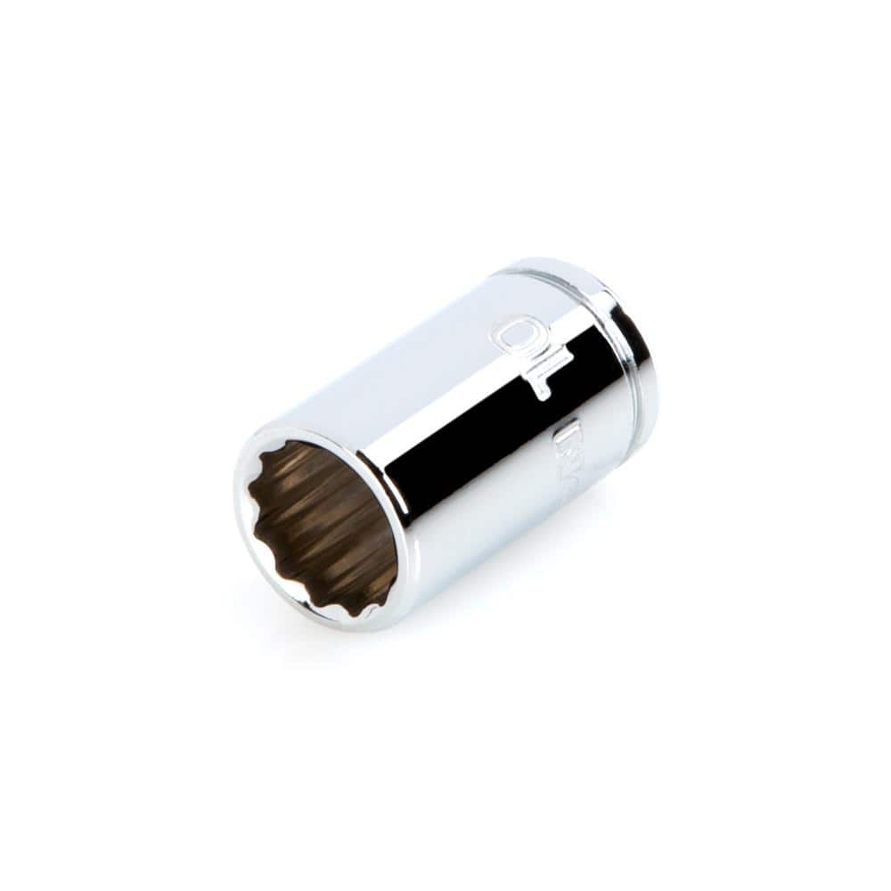 TEKTON 1/4 in. Drive x 10 mm 12-Point Socket SHD02310 - The Home Depot