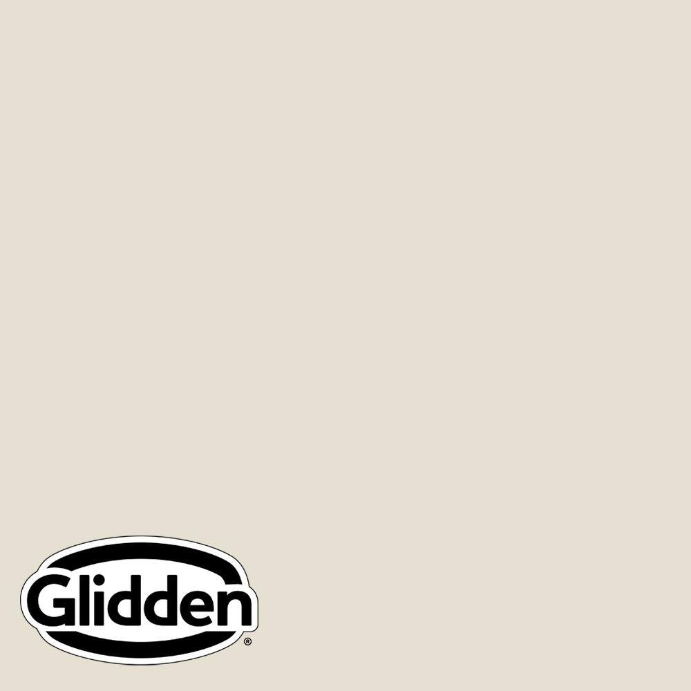 Glidden Premium 1 gal. PPG1008-1 Focus Flat Interior Latex Paint ...