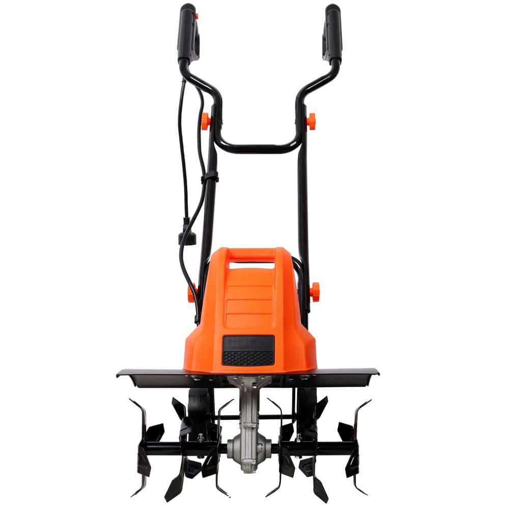 Siavonce 13.5 AMP Electric Tiller, 120V/60HZ, 18 in. W x 9 in. D Corded ...