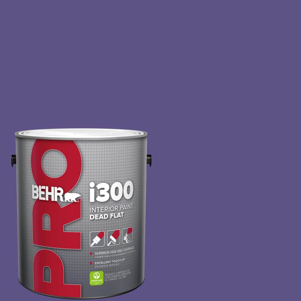 BEHR PRO 1 gal. #P560-7 Kings Court Dead Flat Interior Paint PR31301 ...