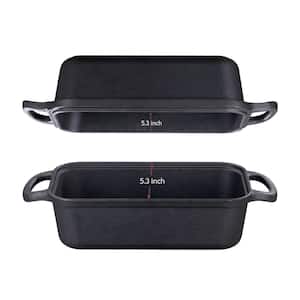Wudkey 2 Pack 4 in. Extra Deep Loaf Pan, Stainless Steel Bread and ...