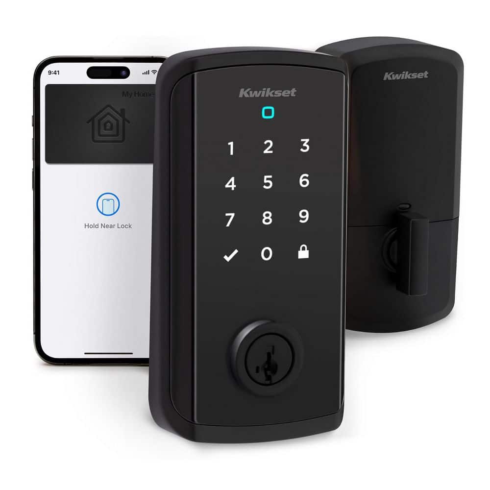 Kwikset Halo Select Plus Touchscreen Deadbolt Wi-Fi + Matter Smart Lock ...