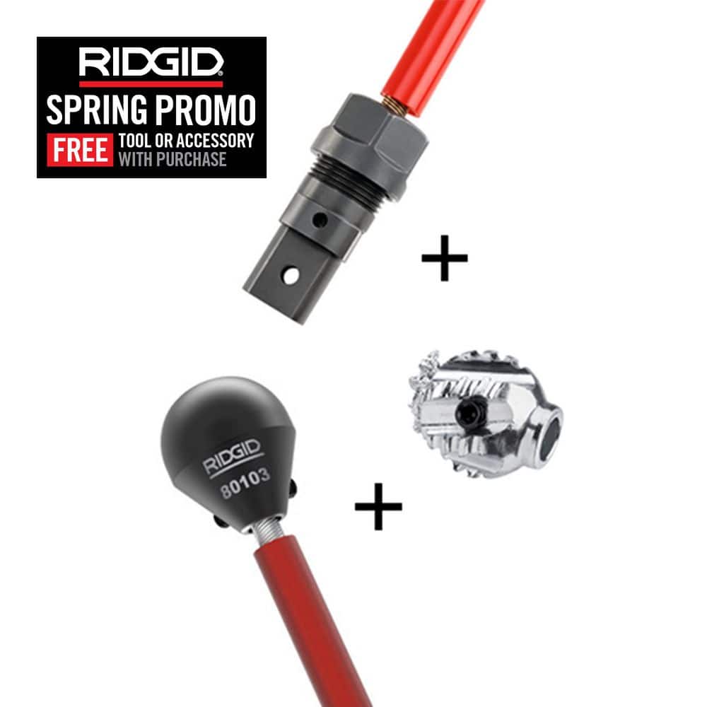 RIDGID FlexShaft Repair Coupling for 5/16 in. (8mm) Cable with Large ...