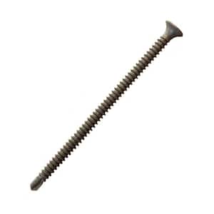 Teks 12 x 2-3/4 in. Plymetal Zinc-Plated Steel Flat-Head Phillips Self ...