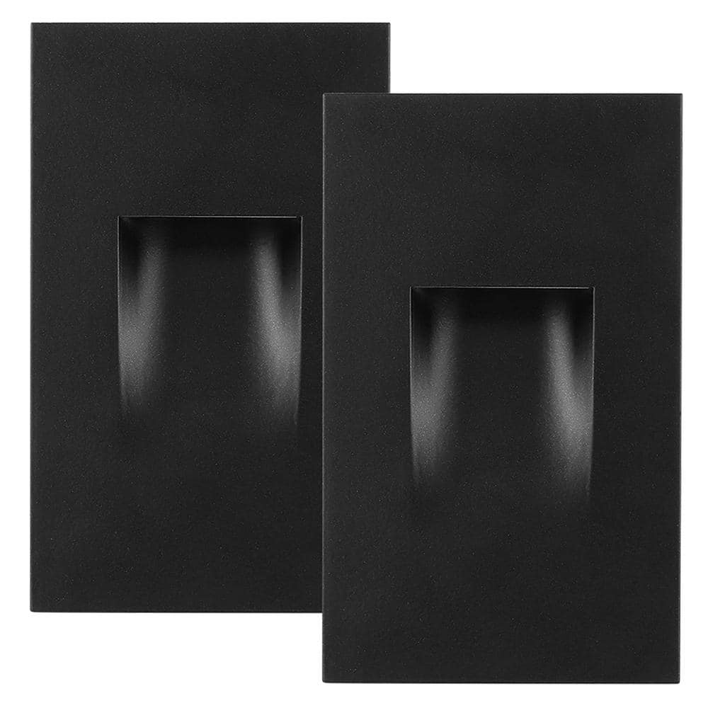 Maxxima Vertical LED Step Light, Indoor/Outdoor Stair Light, 3 CCT ...