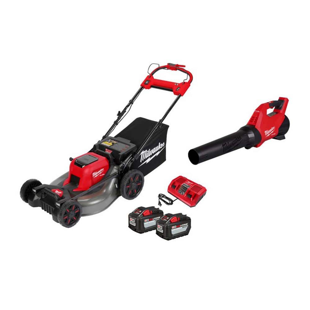 Milwaukee M18 FUEL 18V 21 in. Brushless Cordless Dual Battery Self ...