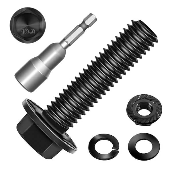 Reviews for MarySino M8 x 20 mm Black Oxide Zinc Flanged Bolt (10-Pack ...