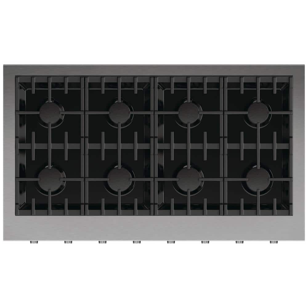 Fisher & Paykel 48 in. Gas Cooktop in Stainless Steel with 8 Burners in ...