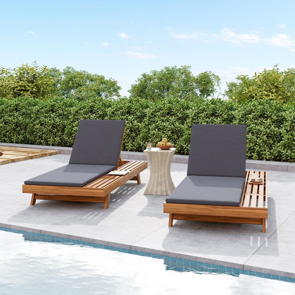 CHRISTOPHER KNIGHT HOME Erin Patio 2/3 Foldable Solid Wood Outdoor ...