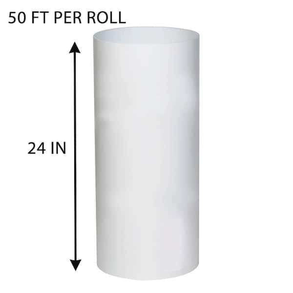 Spectra Pro Select 24 in. x 50 ft. White Aluminum Trim Coil RTC24W187 ...