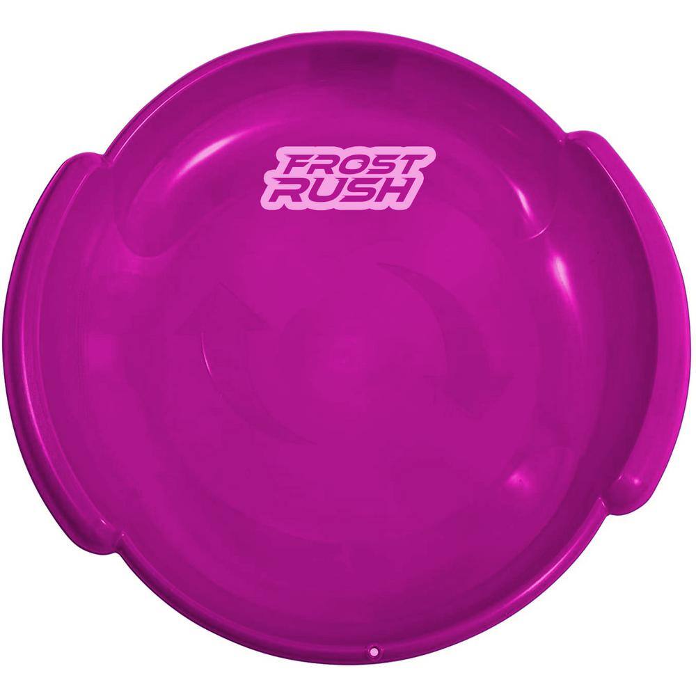 FROSTRUSH Machrus Frost Rush Spiral Snow Sled with Comfortable Handles ...