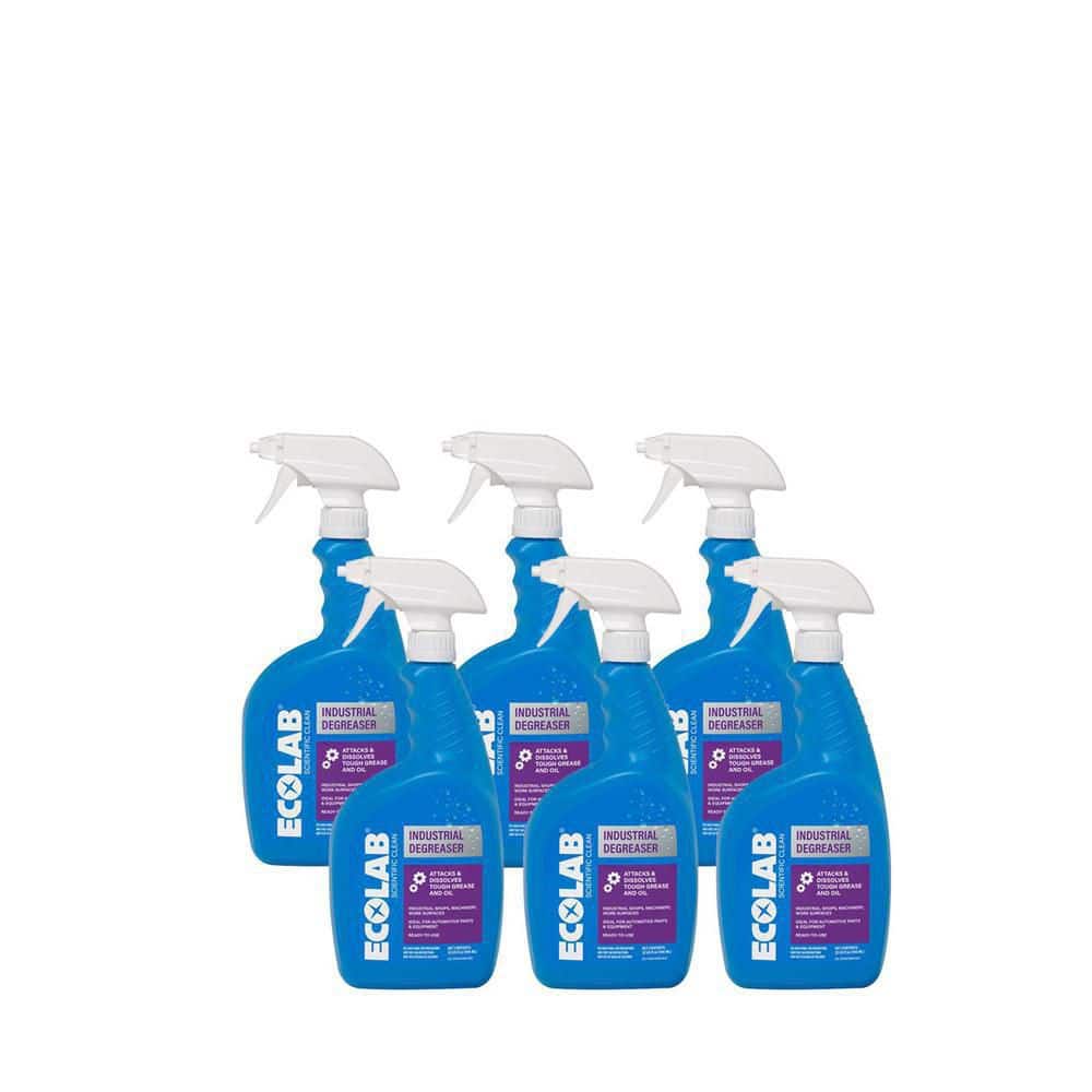 ECOLAB 32 oz. Professional Strength Industrial Degreaser Spray, Attacks ...