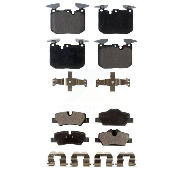 TEC Front Rear Ceramic Brake Pads Kit For Mini Cooper KTC-100772 KTC ...