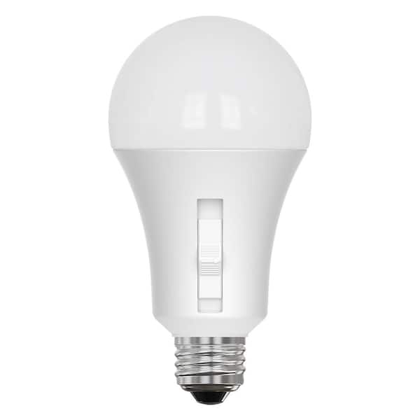 EcoSmart 300-Watt Equivalent A21 Dimmable LED Light Bulb 6-CCT OM300DM ...