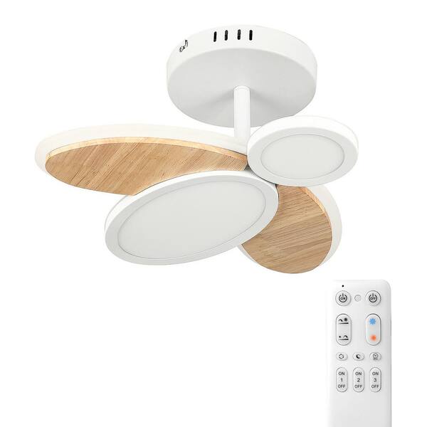 Reviews for TOZING 15 in. Modern Cartoon Bee Shaped Art Deco Dimmable ...