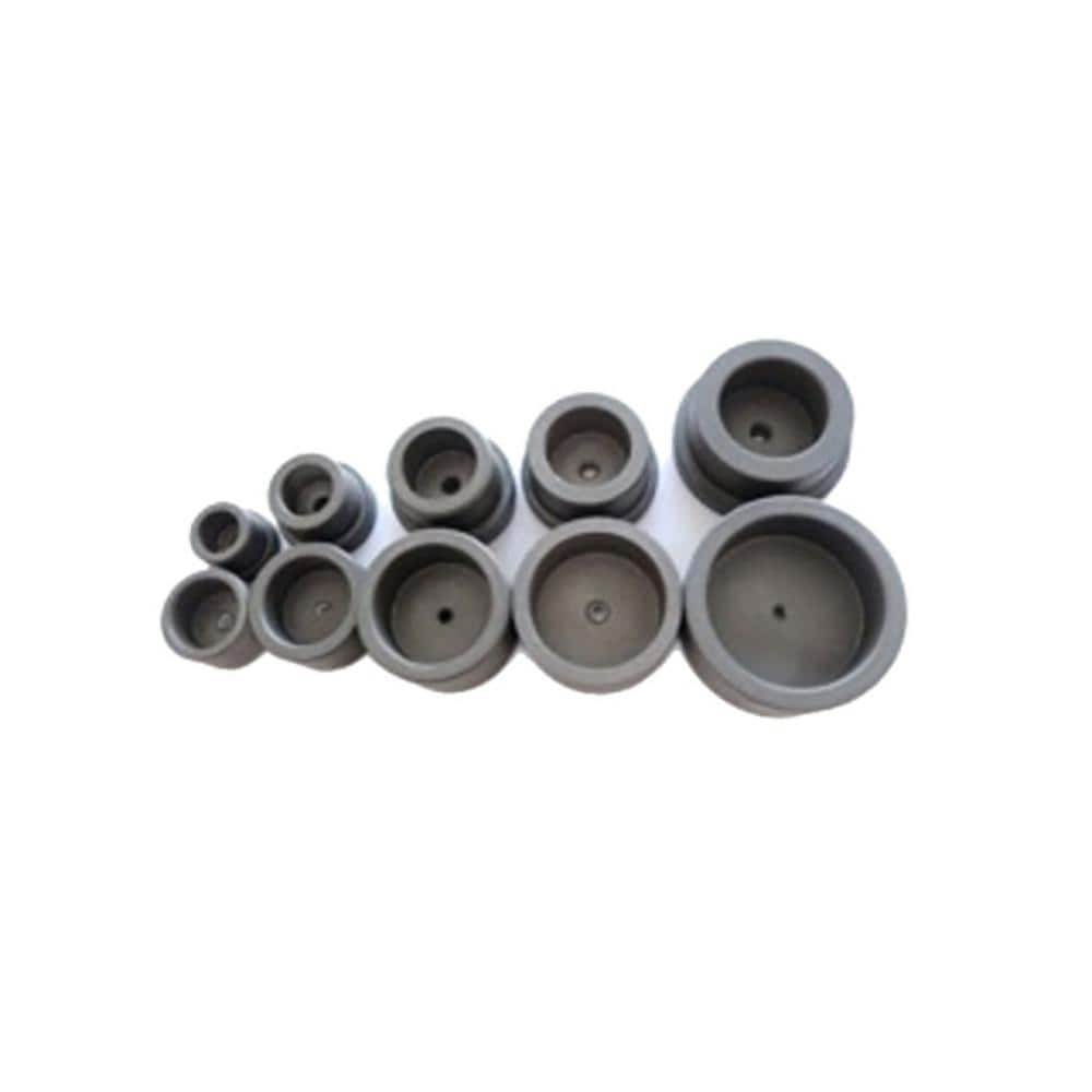 PIPEFUSER Plastic Pipe Socket Fusion Heater Adapter Kit (3/4 in. to 2 ...