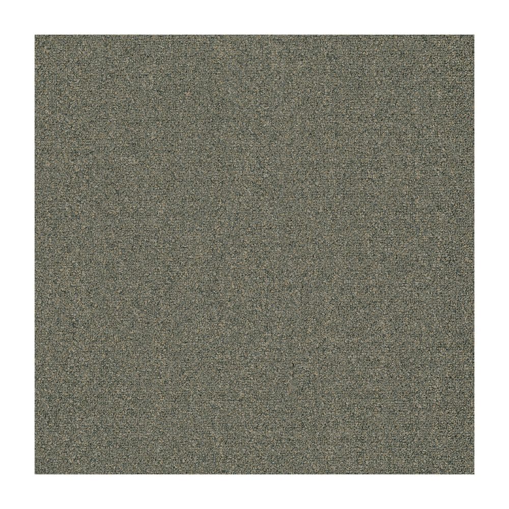 Mohawk 24 in. x 24 in. Textured Loop Carpet - Advance -Color Stone ...