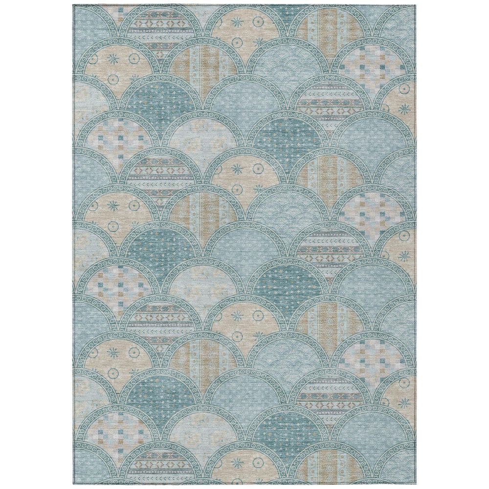 Addison Rugs Chantille Machine Washable Indoor/Outdoor Abstract ACN2863 ...