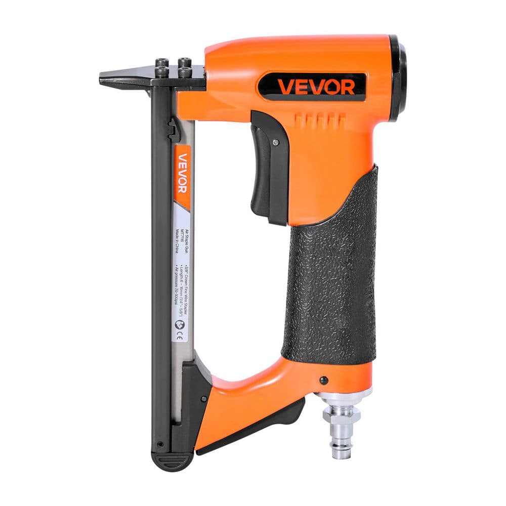 VEVOR Pneumatic Staple Gun, 22 Gauge Air Upholstery Corded Stapler for ...