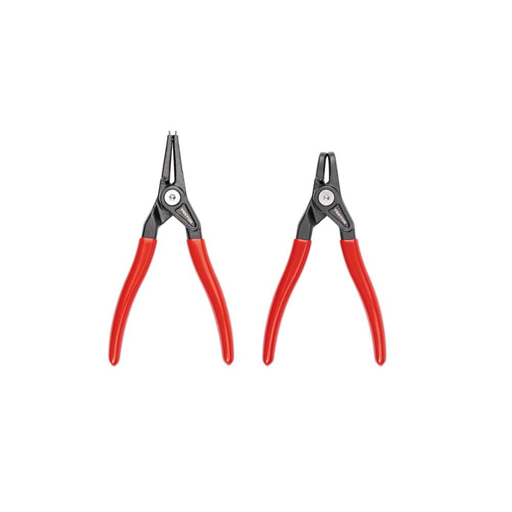 TEKTON 5 in. External Retaining Ring Pliers Set, 2-Piece (0.047 in ...