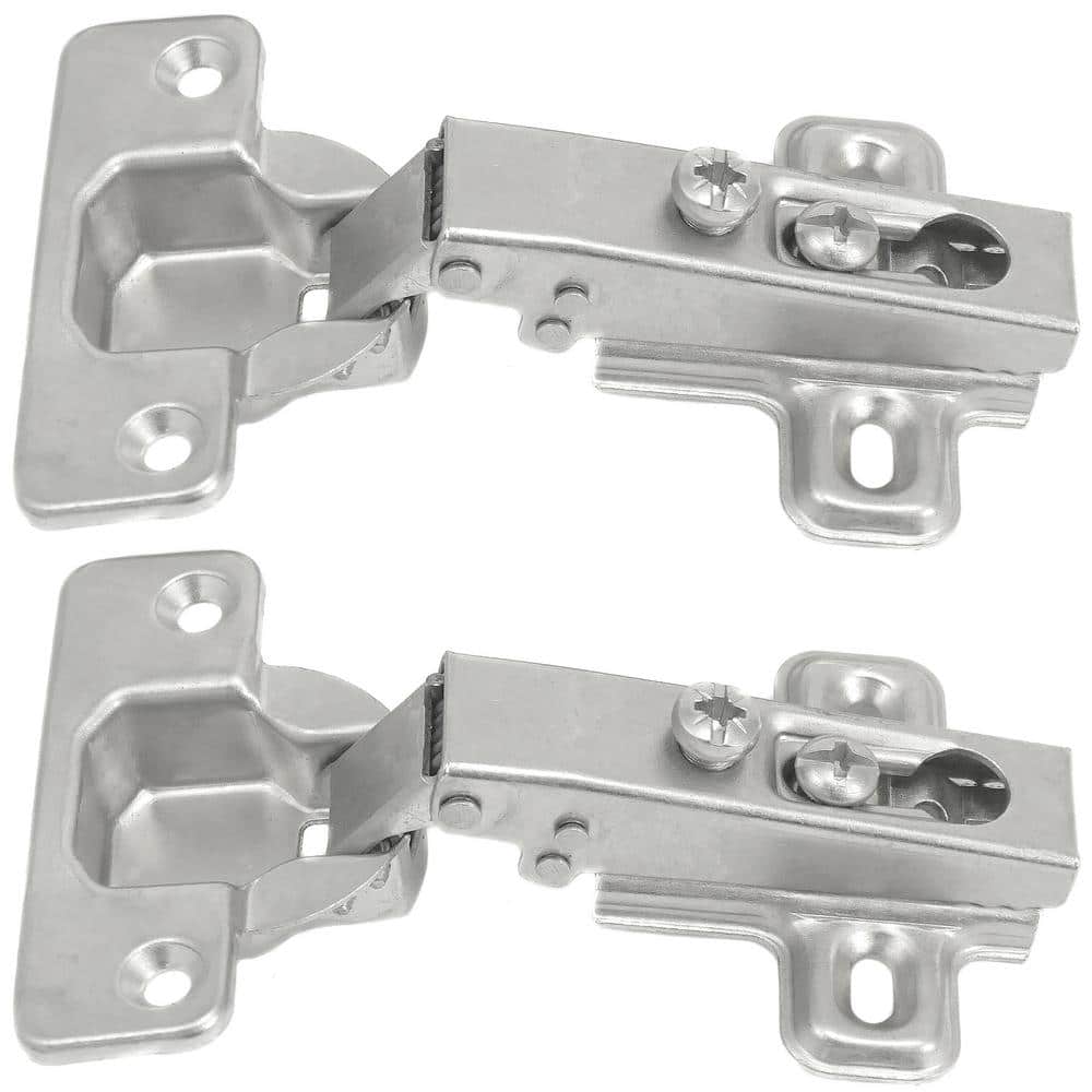 Laurey Full Overlay European Frameless 110-Degree Hinge (10-Pack) 10100 ...