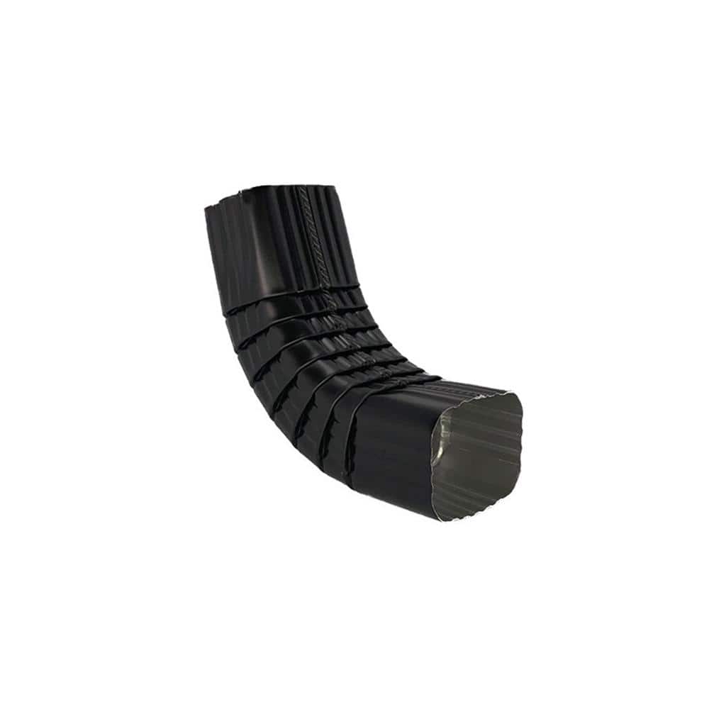 Spectra Pro Select 2 in. x 3 in. Black Aluminum Downpipe - A Elbow ...