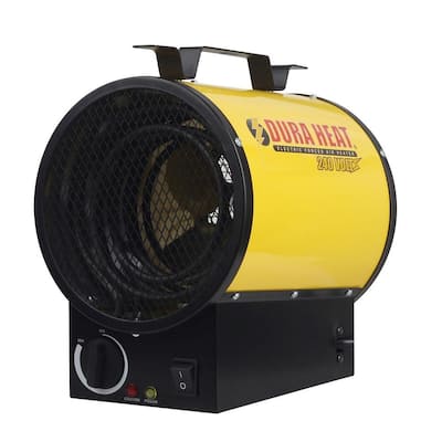 DuraHeat 5000-Watt Hardwired Electric Forced Air Garage Heater with ...