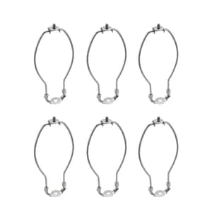 Aspen Creative Corporation 8 in. Satin Nickel Detachable Lamp Harp with ...