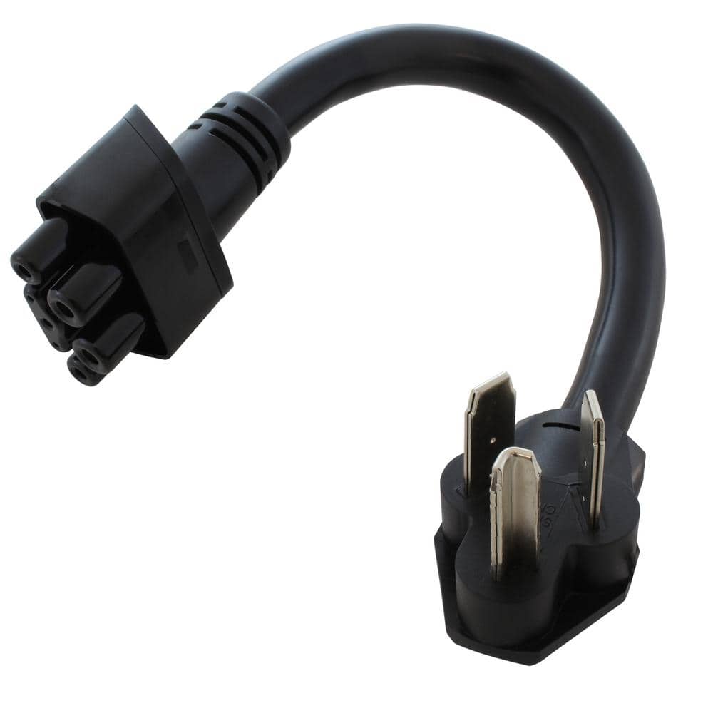 AC WORKS 24 Amp Gen 2 EV Charging NEMA 10-30 Adapter For Gen. II Tesla ...